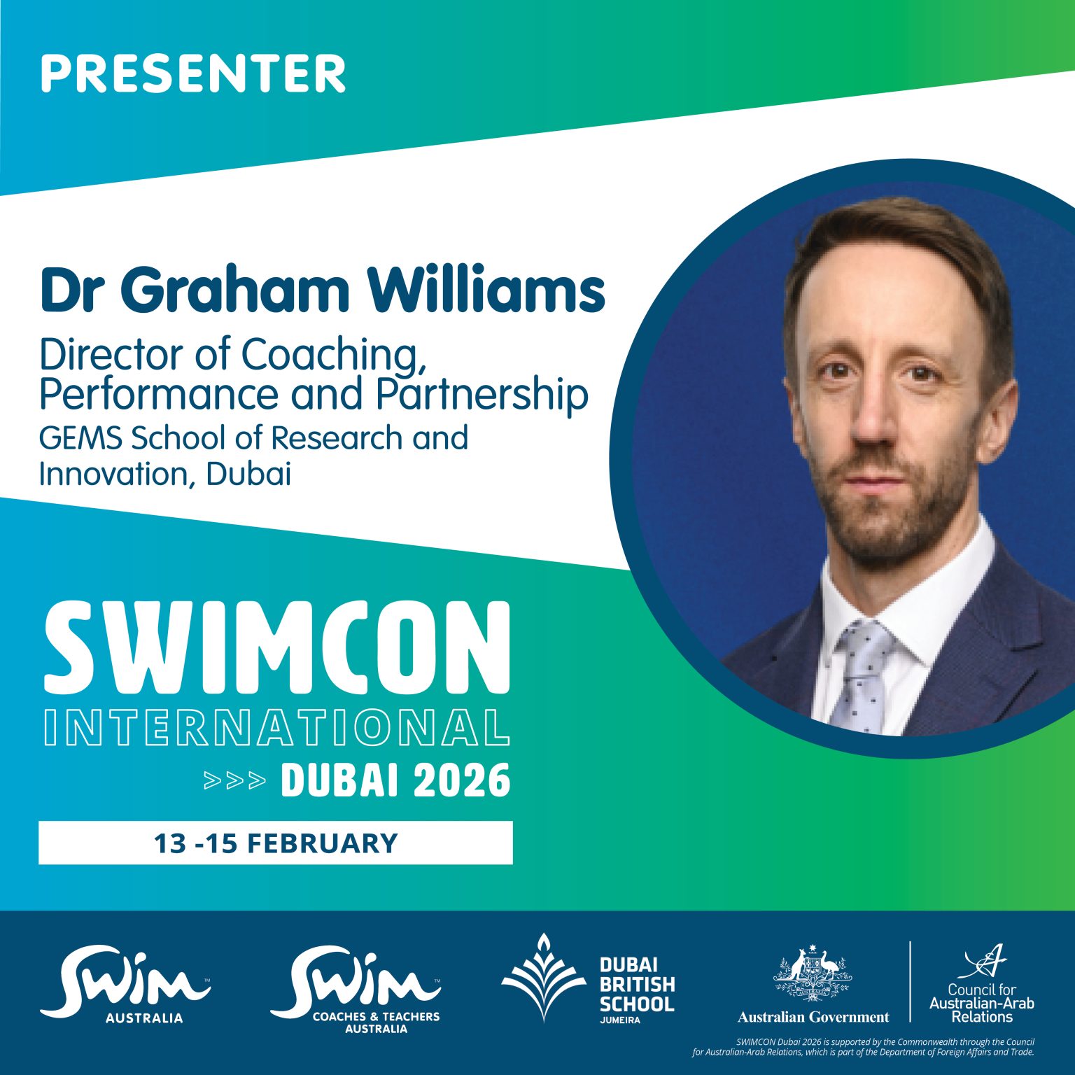 Dr Graham Williams – SWIMCON